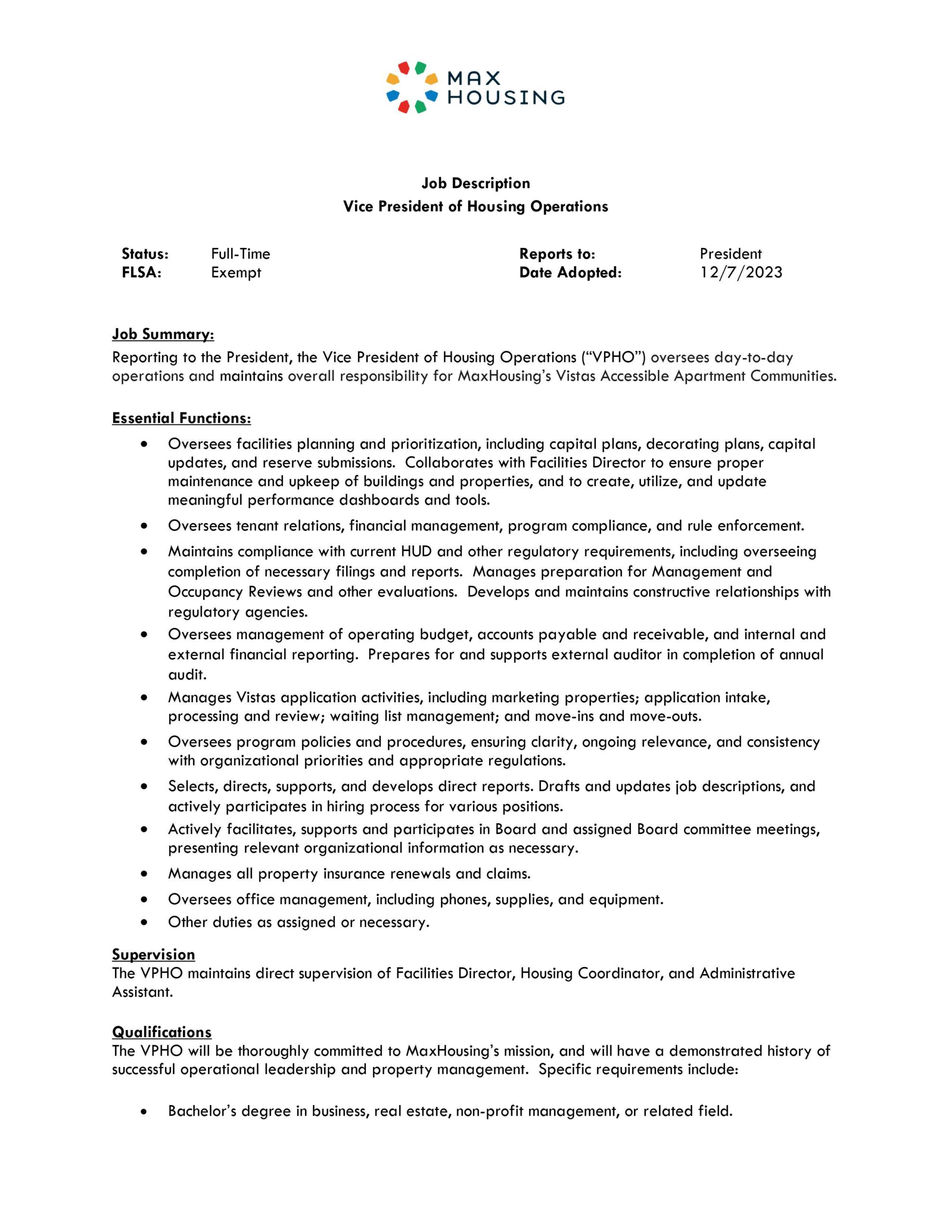 Careers - MaxHousing